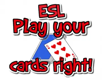 ESL Play Your Cards Right - ESL Kids Games
