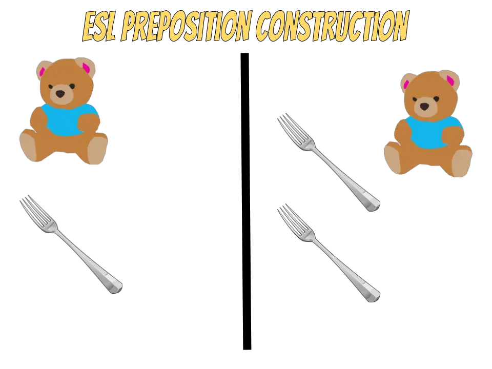 Preposition construction - ESL Kids Games