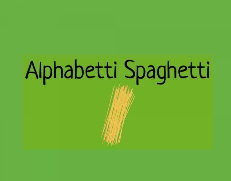 ESL Games: Alphabetti Spaghetti - ESL Kids Games