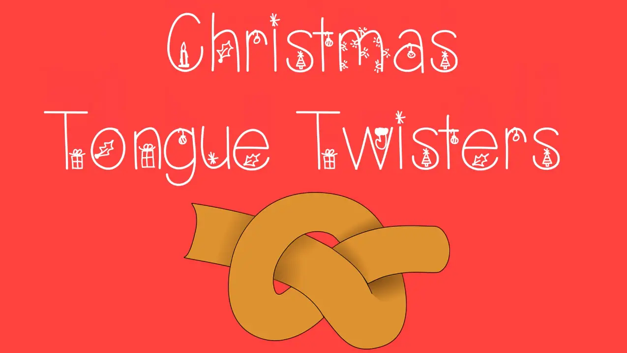 ESL Christmas Game Tongue Twisters - ESL Kids Games
