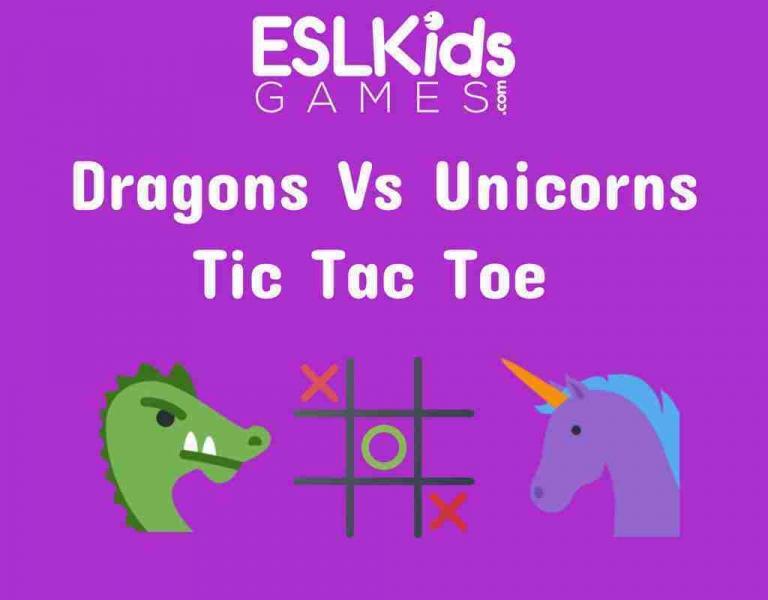 Tic Tac Toe Classroom Game - ESL Kids Games