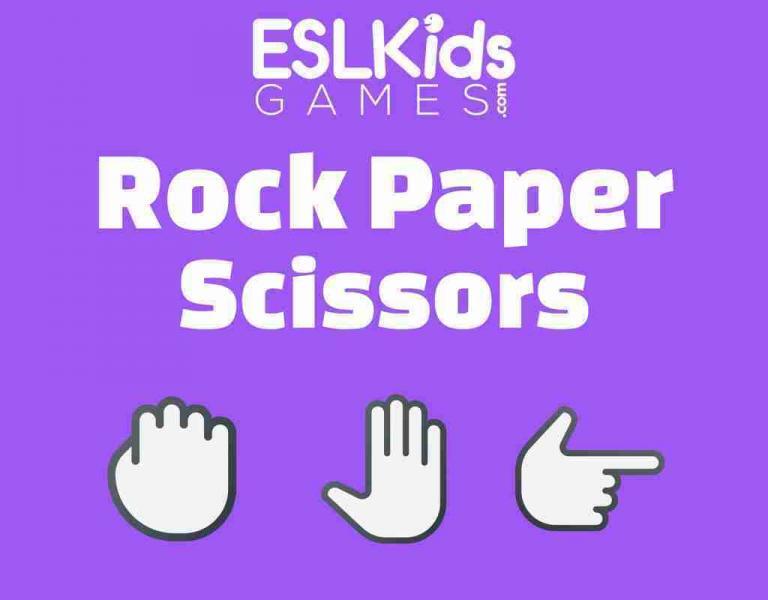 ESL Rock Paper Scissors Interactive online game - ESL Kids Games