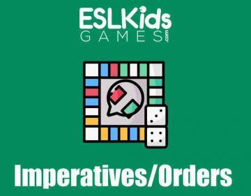 Imperatives/Orders - Just do it Interactive board game - ESL Kids Games