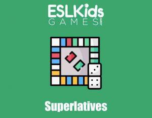 Superlatives board games speaking - ESL Kids Games