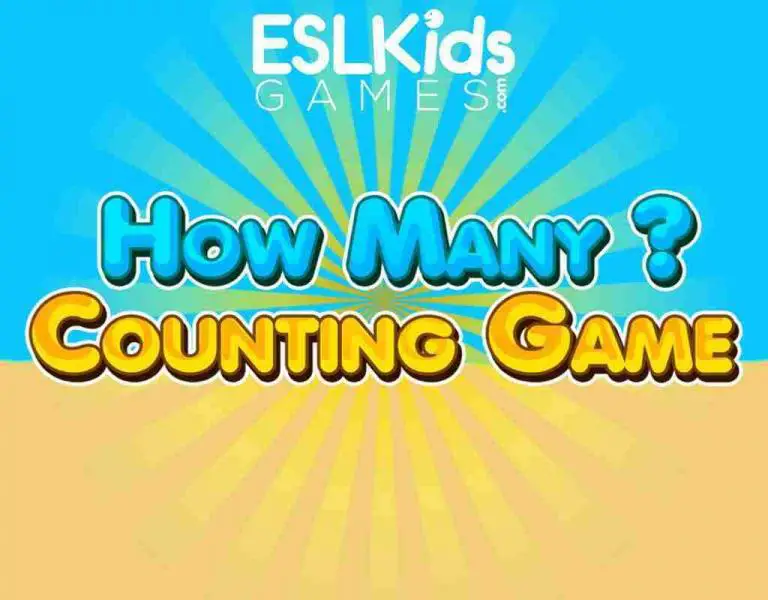 How Many Counting Game There are There is - ESL Kids Games
