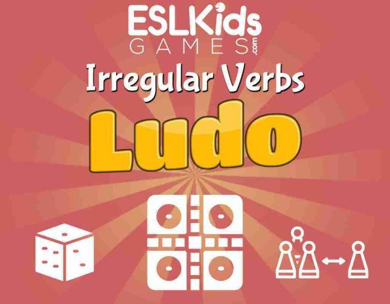 Irregular Verbs Ludo - ESL Kids Games