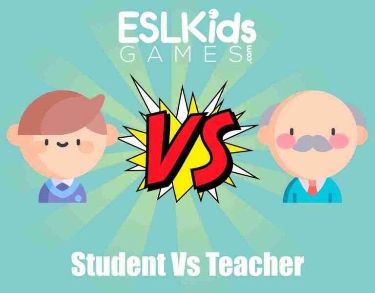 Student Vs Teacher Online Game - ESL Kids Games