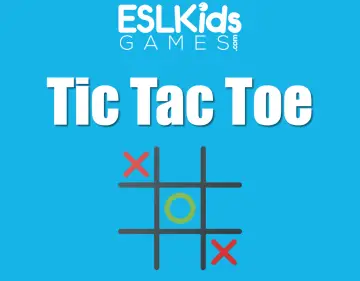 Tic Tac Toe interactive online game free to play - ESL Kids Games