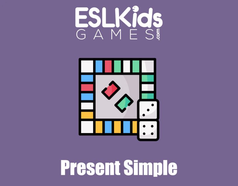 Present Simple Board Game - ESL Kids Games