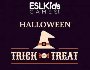 Halloween Trick or Treat Interactive Game - ESL Kids Games