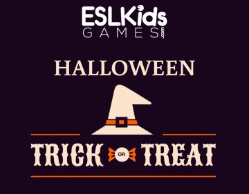 Halloween Trick or Treat Interactive Game - ESL Kids Games