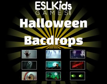 Halloween themed scary backdrops for interactive whiteboards ...