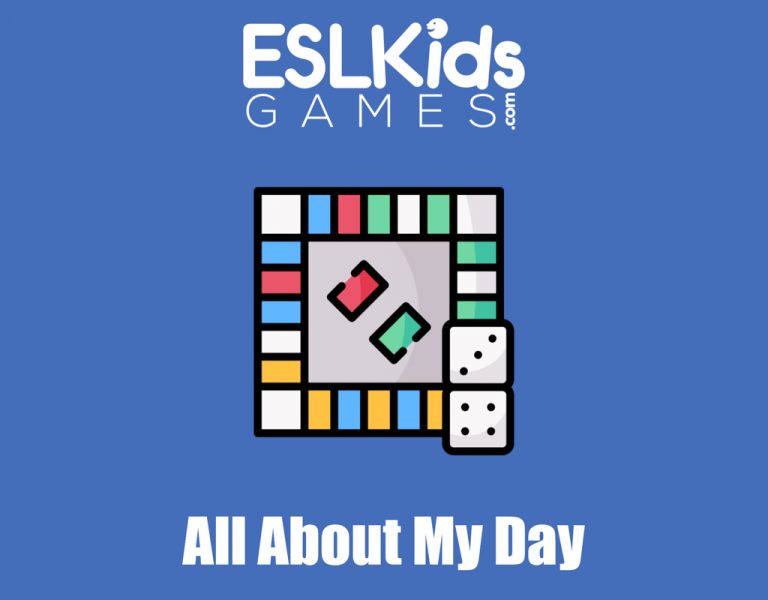 All about my day board game where students talk about their day - ESL ...
